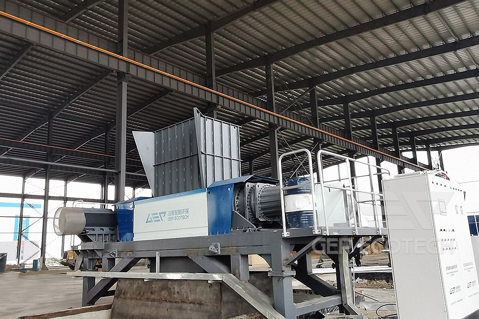 Double-Shaft Shredder GDB Series, Biomass Shredder Machine - GEP ECOTECH