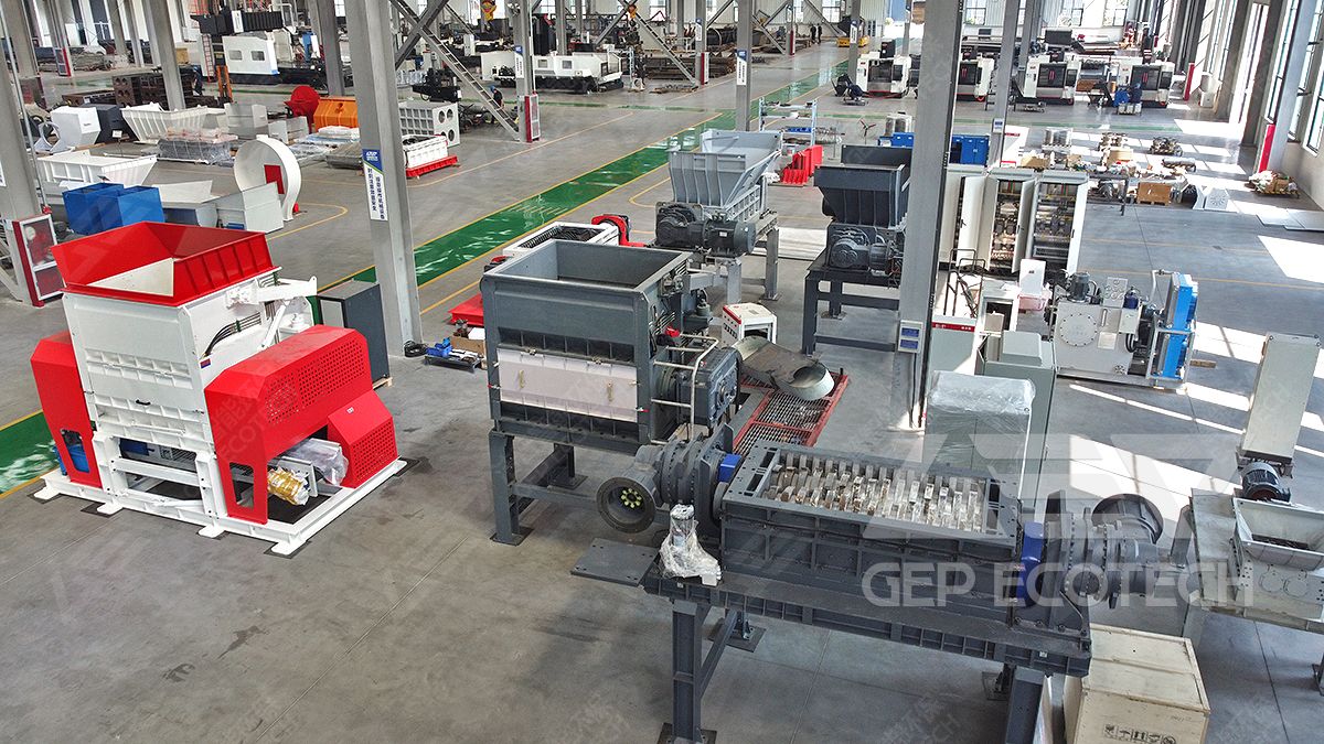 Plastic Crusher Machine for Sale in Saudi Arabia - GEP ECOTECH