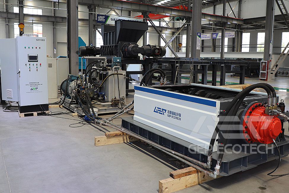 Pre-Shredder GC Series, Double-shaft Pre-Shredder GC, Primary Shredder ...