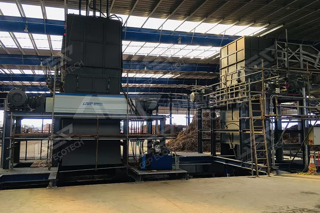 Heavy duty industrial waste shredder for sale in Philippines - GEP ECOTECH