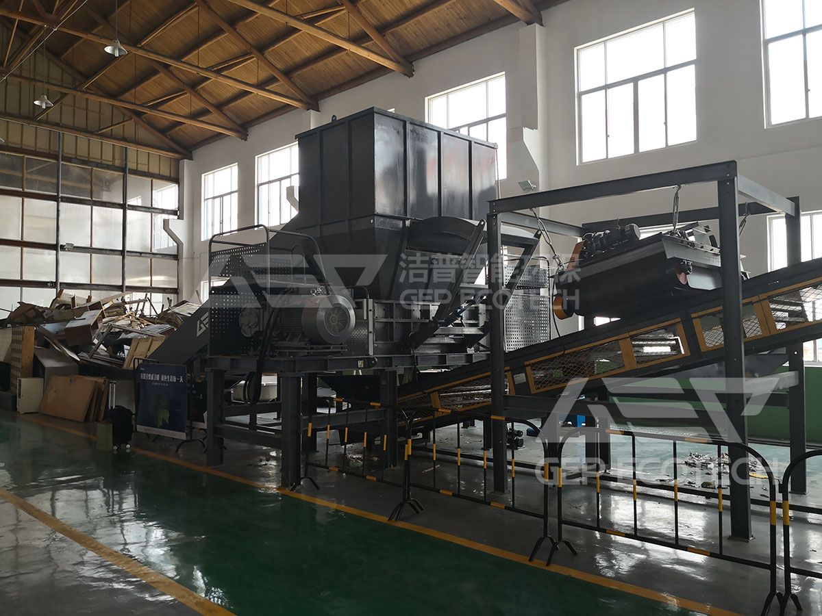 Solid Waste Treatment System Tour Bulky Waste Resource System - GEP ECOTECH