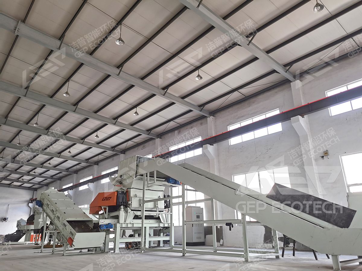 5 Ton per Hour Single Shaft Shredder for Industrial Waste to RDF ...