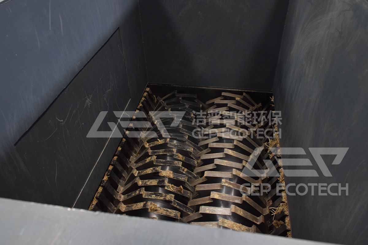 Biomass Shredder for 4–6 Tons/Hour Corn Stubble Hay Bale Processing ...