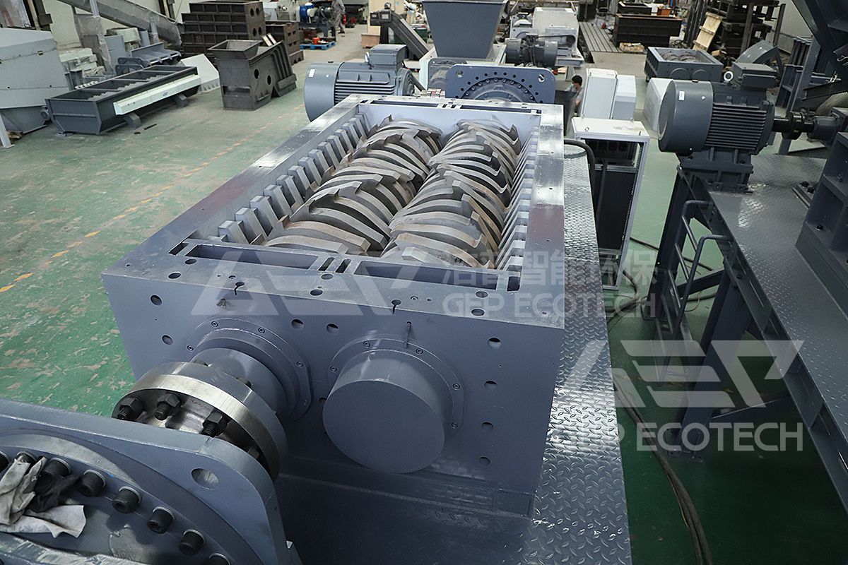 Rotary Shear Shredder for Sale - GEP ECOTECH
