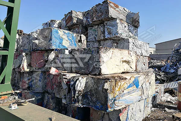 How to Process Baled Metal Scraps, Overall Solution for Metal Scraps ...