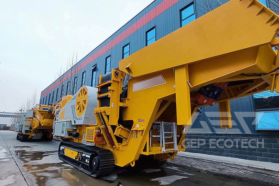 Track Mobile Crusher Plant, Mobile Crushing Plant - GEP ECOTECH