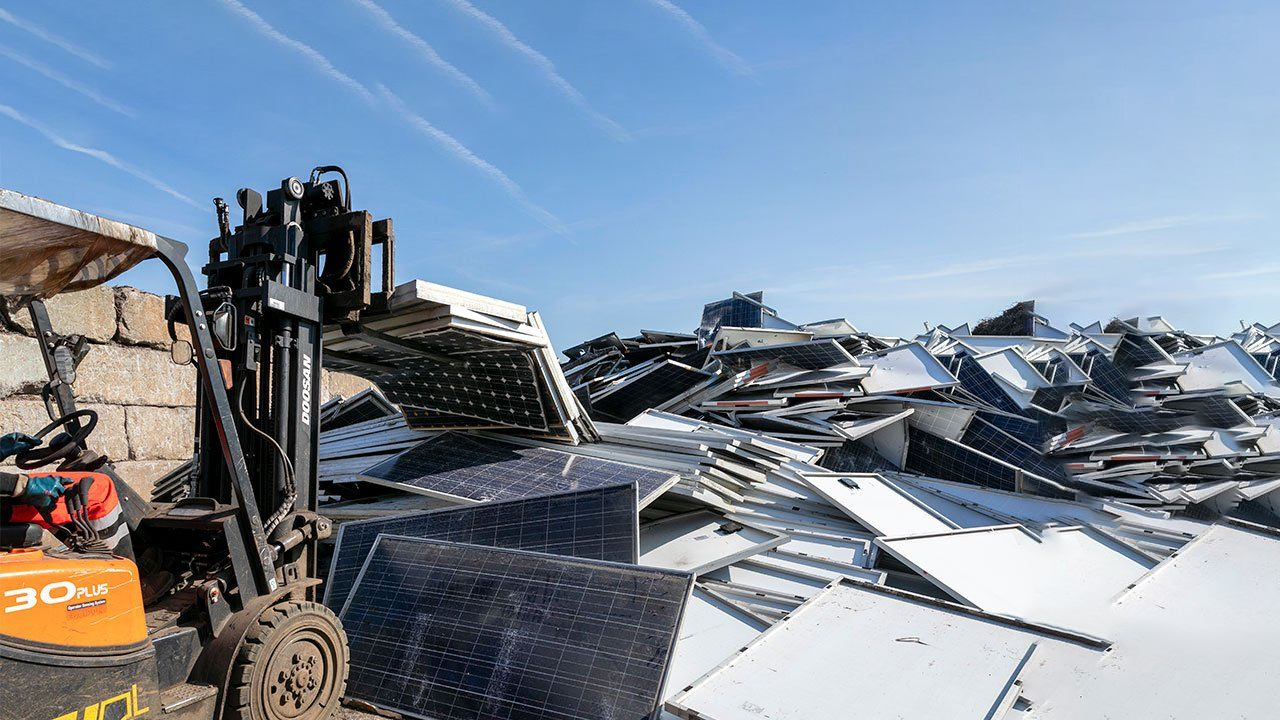 Solar Panel Recycling, PV Waste Shredder for Sale - GEP ECOTECH